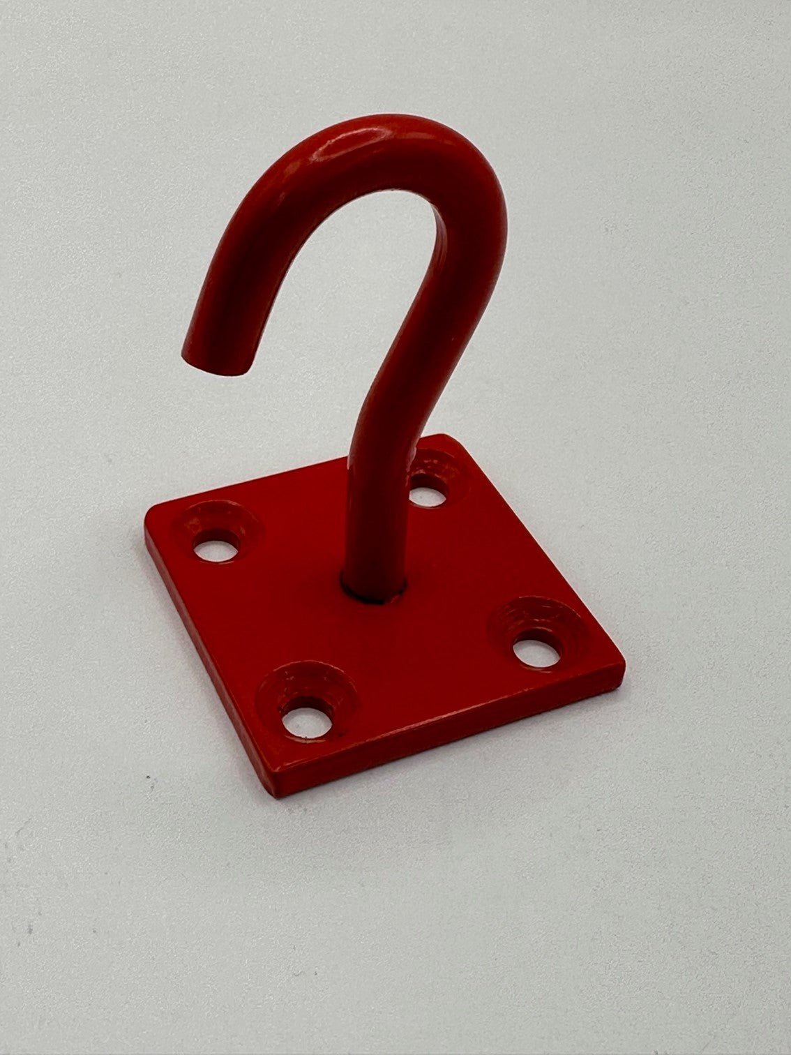 Buy Red Powder Coated Hook on Plate – English Chain Direct